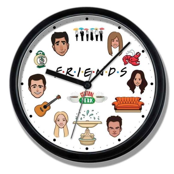 Clock | Wall Decor | Friends The Tv Series Central Perk Clock New ...